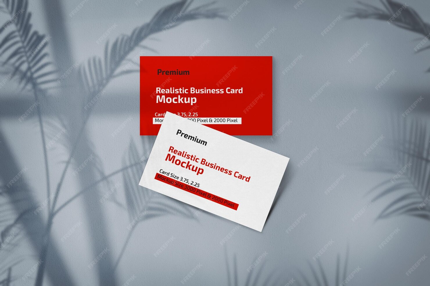 Premium Psd Realistic Business Card Mockup