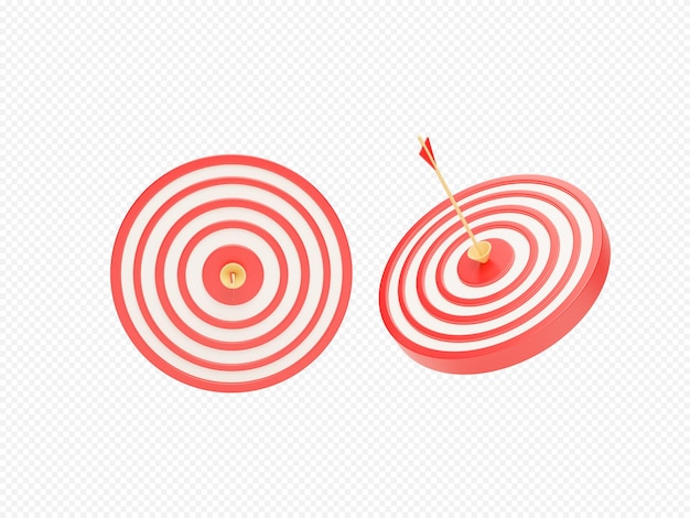 Premium PSD | Red dart arrow hitting in the target center of dartboard ... Premium PSD | Red dart arrow hitting in the target center of dartboard ...