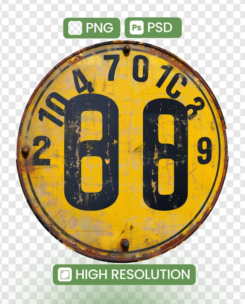 Premium PSD | Speed limit sign isolated on transparent background ... Premium PSD | Speed limit sign isolated on transparent background ...