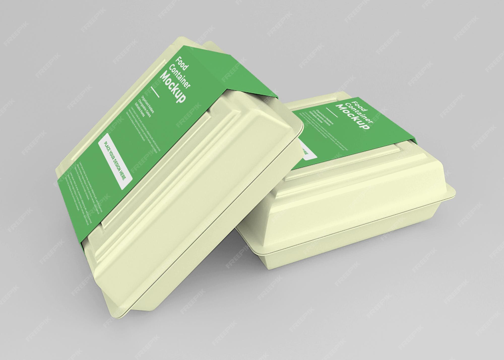 Premium Psd Take Away Food Box Mockup Design