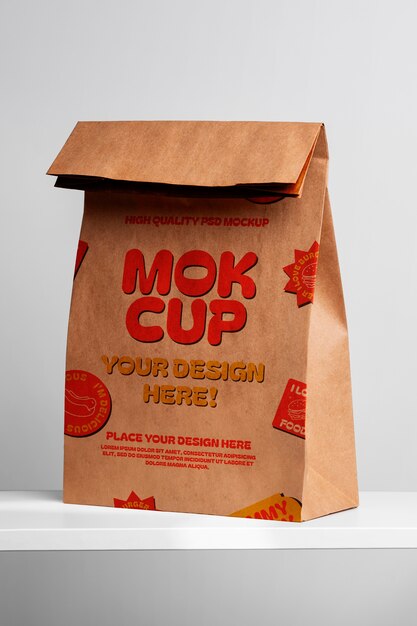 Premium Psd Take Away Food Packaging Mockup