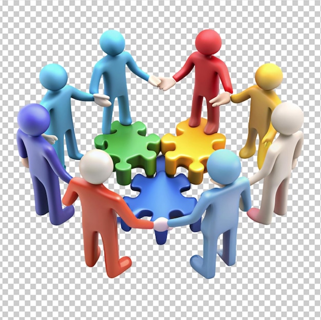 Teamwork and collaboration concept | Premium AI-generated PSD Teamwork and collaboration concept | Premium AI-generated PSD
