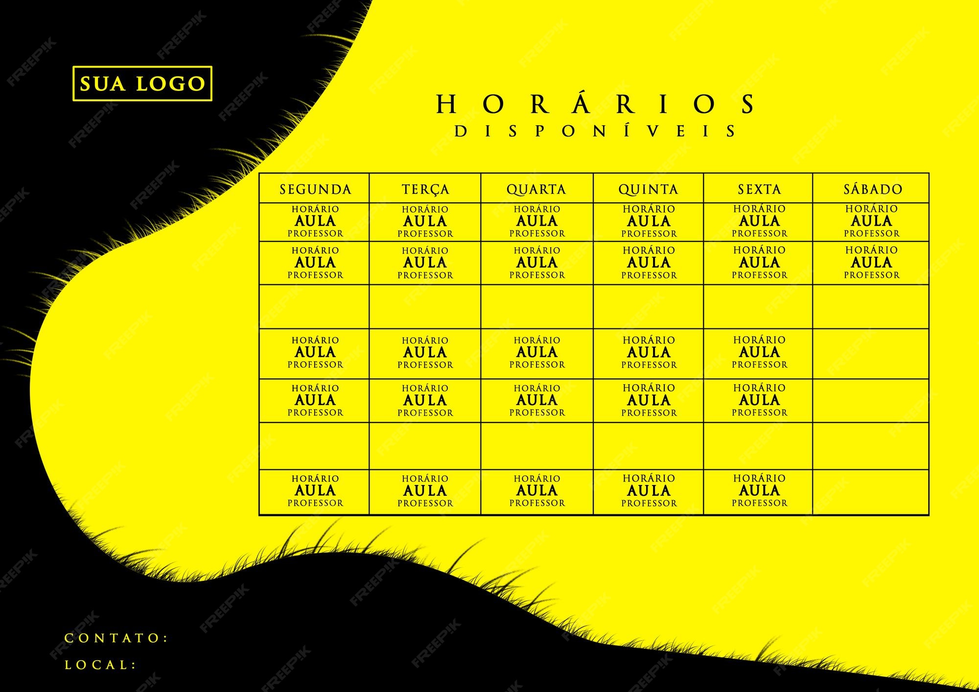 Premium PSD | Timesheet Creative Schedule PSD made for gyms colleges ... Premium PSD | Timesheet Creative Schedule PSD made for gyms colleges ...