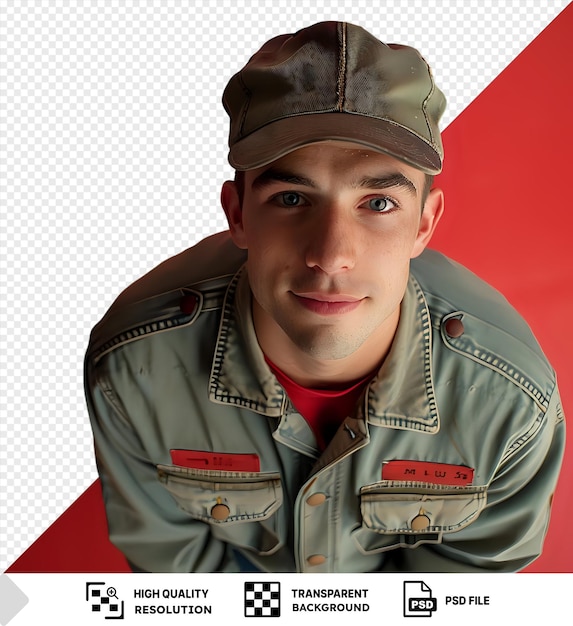 Premium PSD | Transparent background cheerful serviceman posing for the ... Premium PSD | Transparent background cheerful serviceman posing for the ...