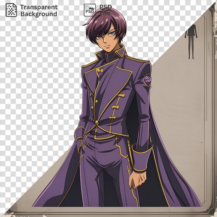 Premium PSD | Transparent background with isolated lelouch lamperouge ... Premium PSD | Transparent background with isolated lelouch lamperouge ...