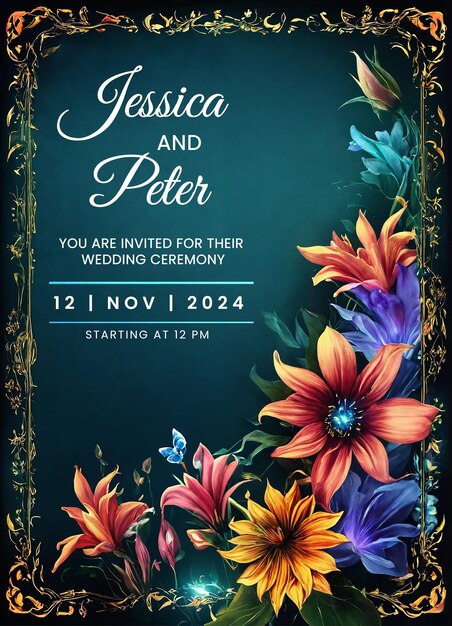 Premium PSD | Vintage and Floral Save the Date Designs for Elegant ... Premium PSD | Vintage and Floral Save the Date Designs for Elegant ...