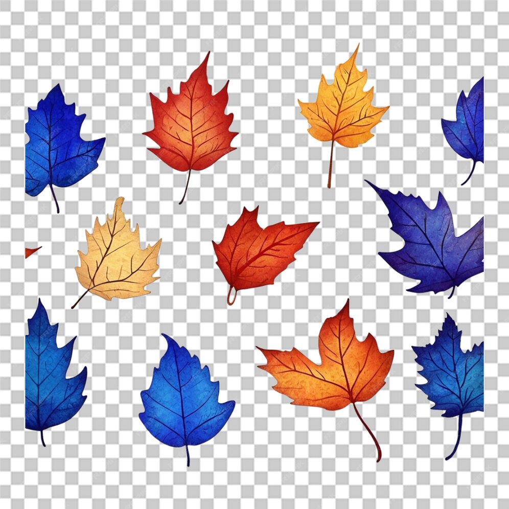Premium PSD | Watercolor hand drawn autumn set leaves transparent ... Premium PSD | Watercolor hand drawn autumn set leaves transparent ...