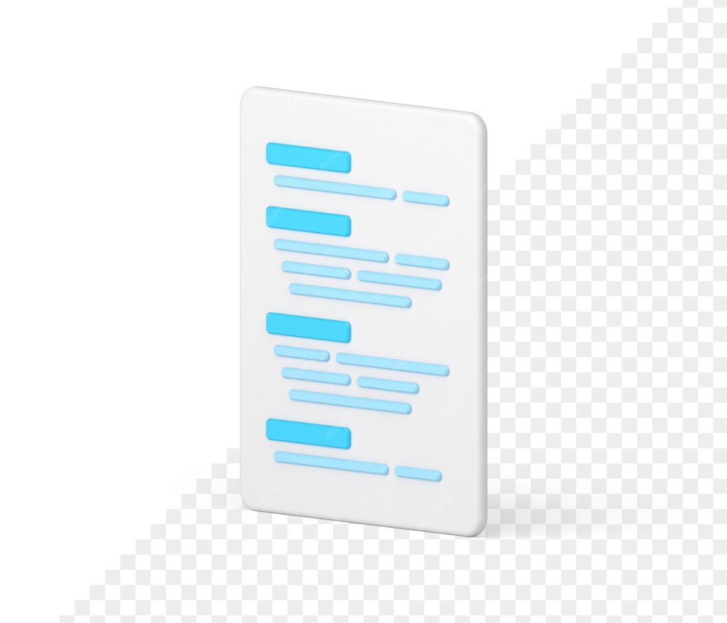 Premium PSD | Web page with program code 3d icon software coding and development