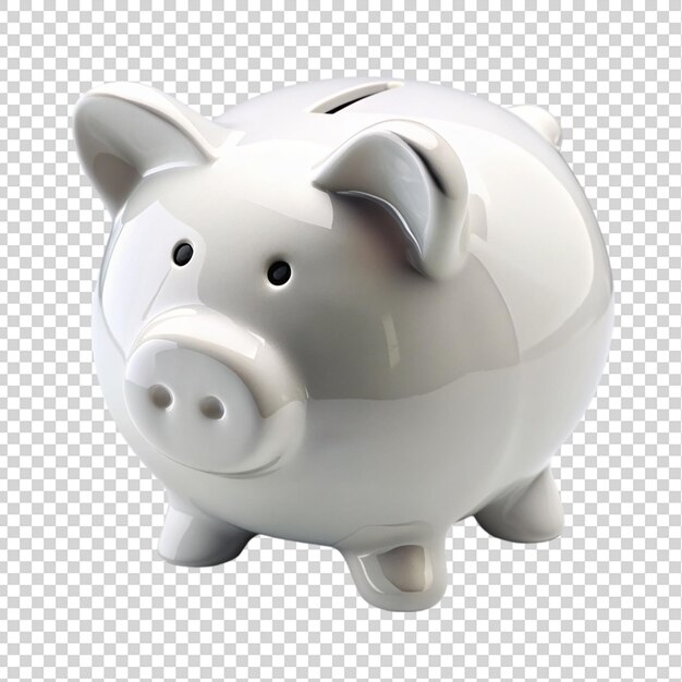 White piggy bank store