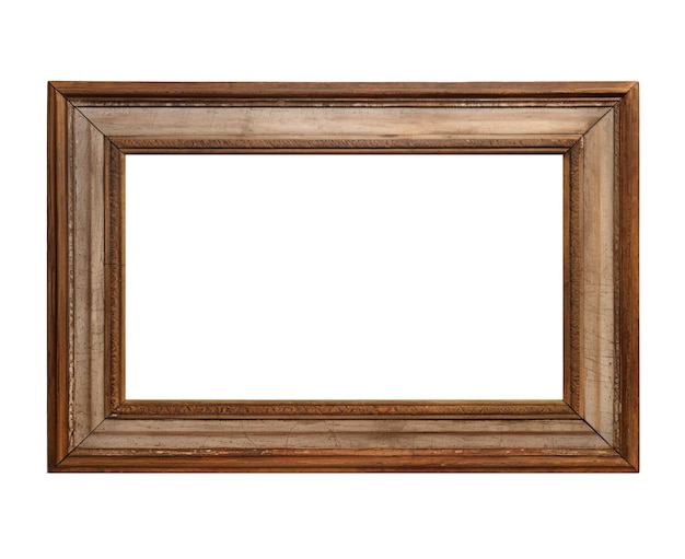 Premium PSD | Wood frame isolate transparent background Premium PSD | Wood frame isolate transparent background