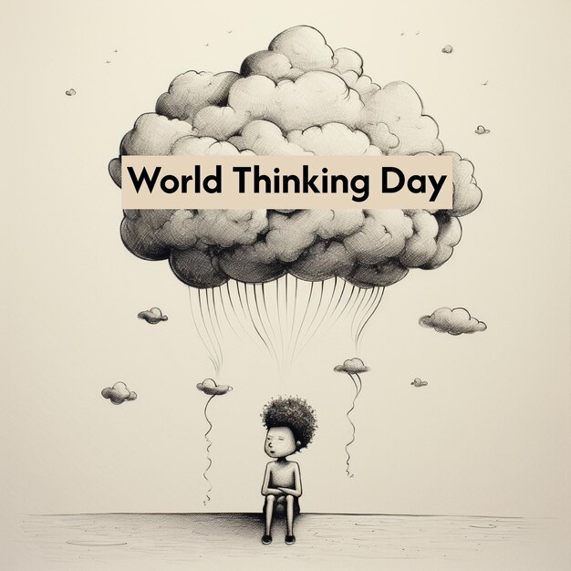 Premium PSD | World Thinking Day Premium PSD | World Thinking Day