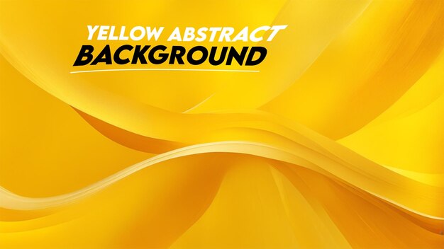 Premium PSD | Yellow Abstract Wavy Background Premium PSD | Yellow Abstract Wavy Background