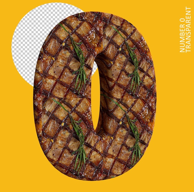 Premium PSD | Zero number grilled beef steak texture number 0 , fast ... Premium PSD | Zero number grilled beef steak texture number 0 , fast ...