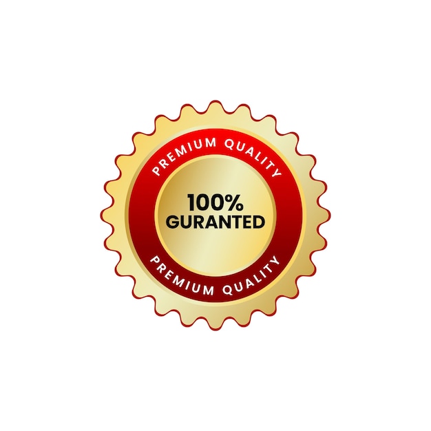 Premium Vector | 100 percent premium quality golden label Vector Premium Vector | 100 percent premium quality golden label Vector