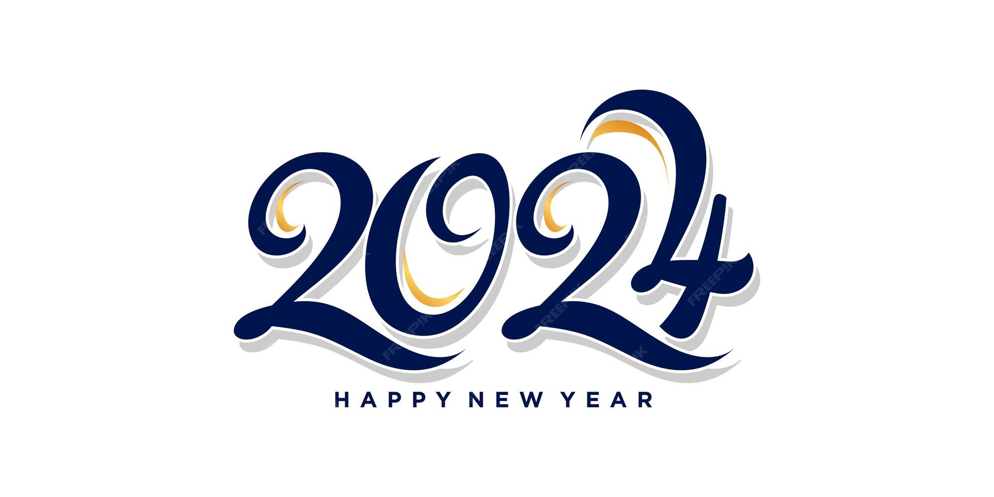 Premium Vector | 2024 logo design vector with modern unique and ... Premium Vector | 2024 logo design vector with modern unique and ...