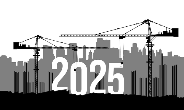 Premium Vector 2025 New Year Background Design Premium Vector 2025 New Year Background Design