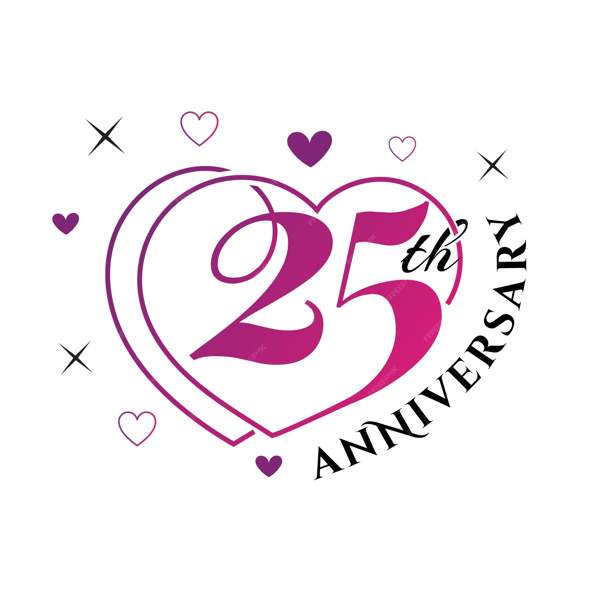25th Anniversary Logo Design 25th Anniversary Logo Design