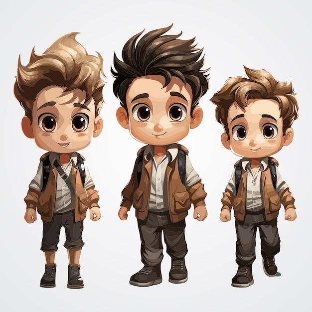 Premium Vector | 2d game character illustration vector Premium Vector | 2d game character illustration vector