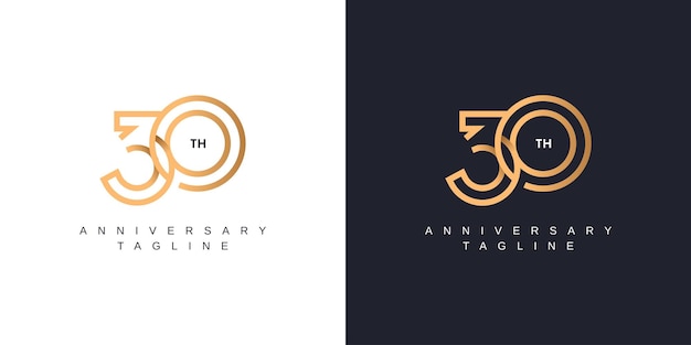 Premium Vector | 30 years anniversary template design Premium Vector | 30 years anniversary template design