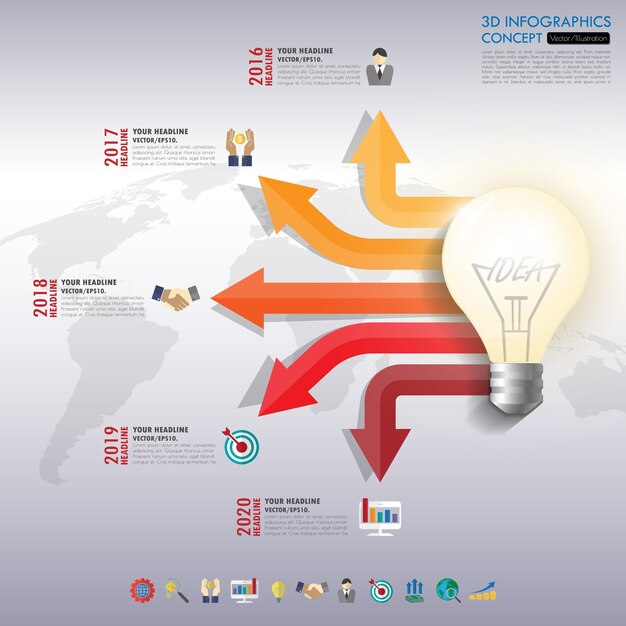Premium Vector | 3d Infographic Template Data Visualization Can be used ...