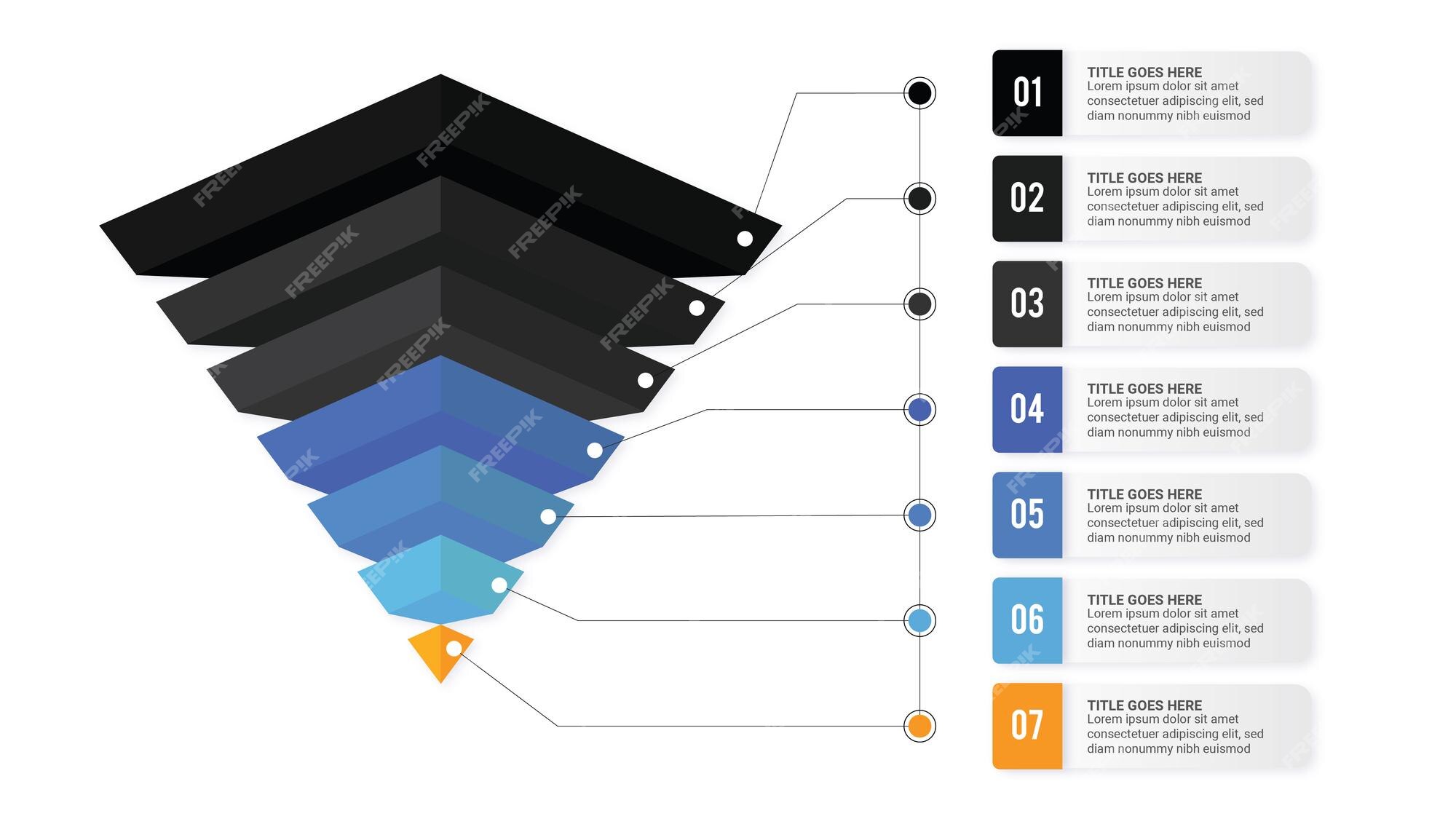 Premium Vector | 3D Pyramid Hierarchy Infographic Template Design with ... Premium Vector | 3D Pyramid Hierarchy Infographic Template Design with ...