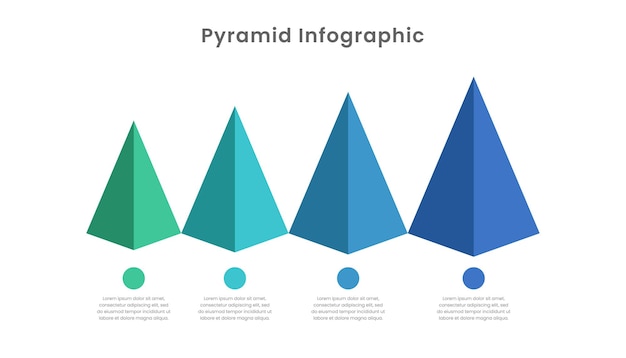 Premium Vector | 3D pyramid infographic template design Premium Vector | 3D pyramid infographic template design