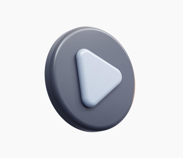 Premium Vector | 3d realistic play button vector illustration Premium Vector | 3d realistic play button vector illustration