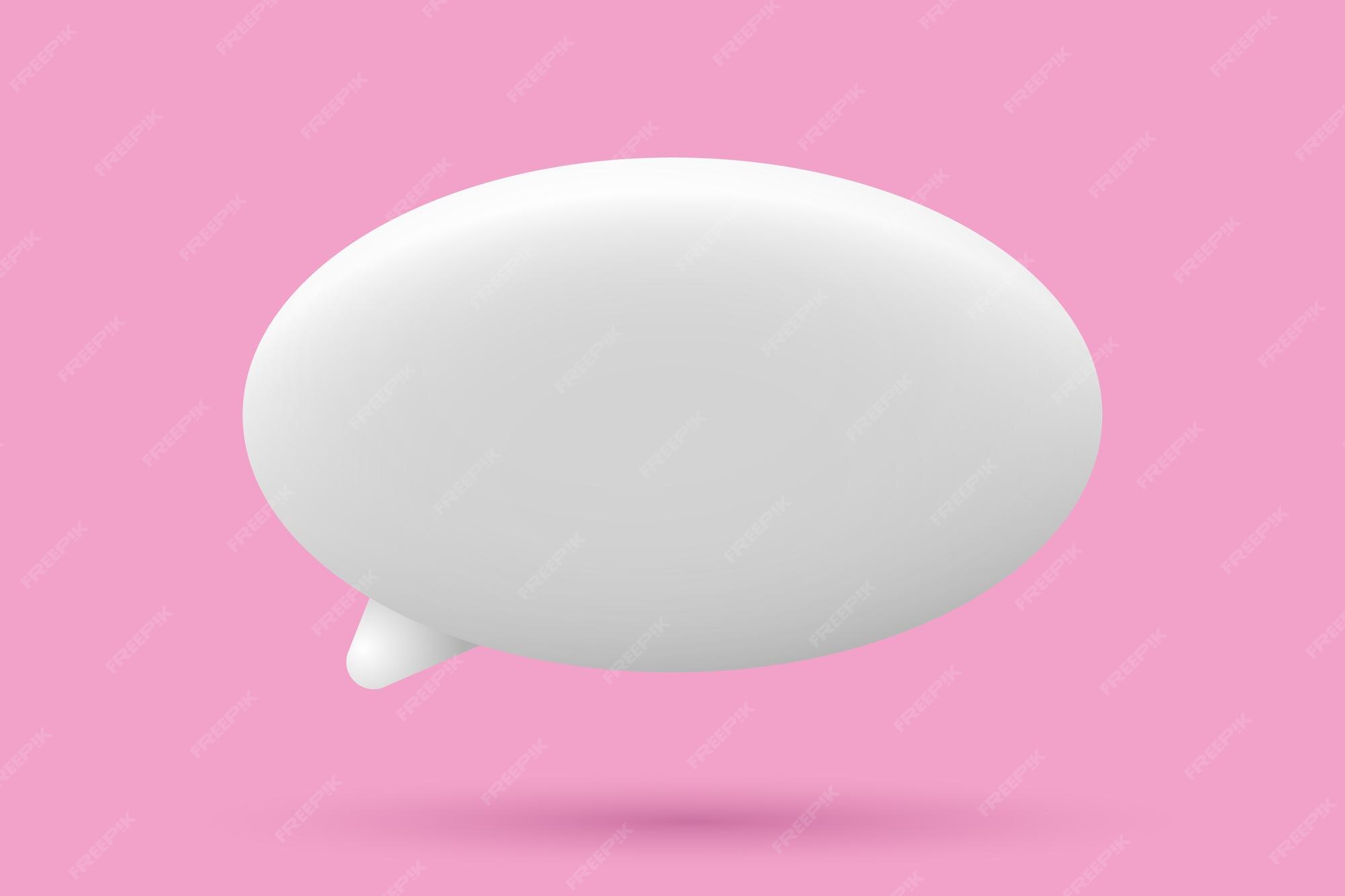 Premium Vector | 3d speech bubble icon 3d chat icon chat message icon ... Premium Vector | 3d speech bubble icon 3d chat icon chat message icon ...