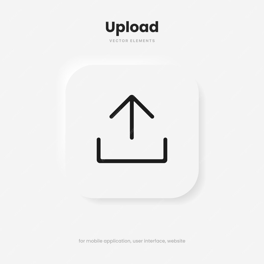 3d 업로드 버튼 아이콘입니다 아이콘을 업로드 중입니다 위쪽 화살표 아래쪽 기호입니다 Ui Ux를 보려면 여기를 클릭하세요