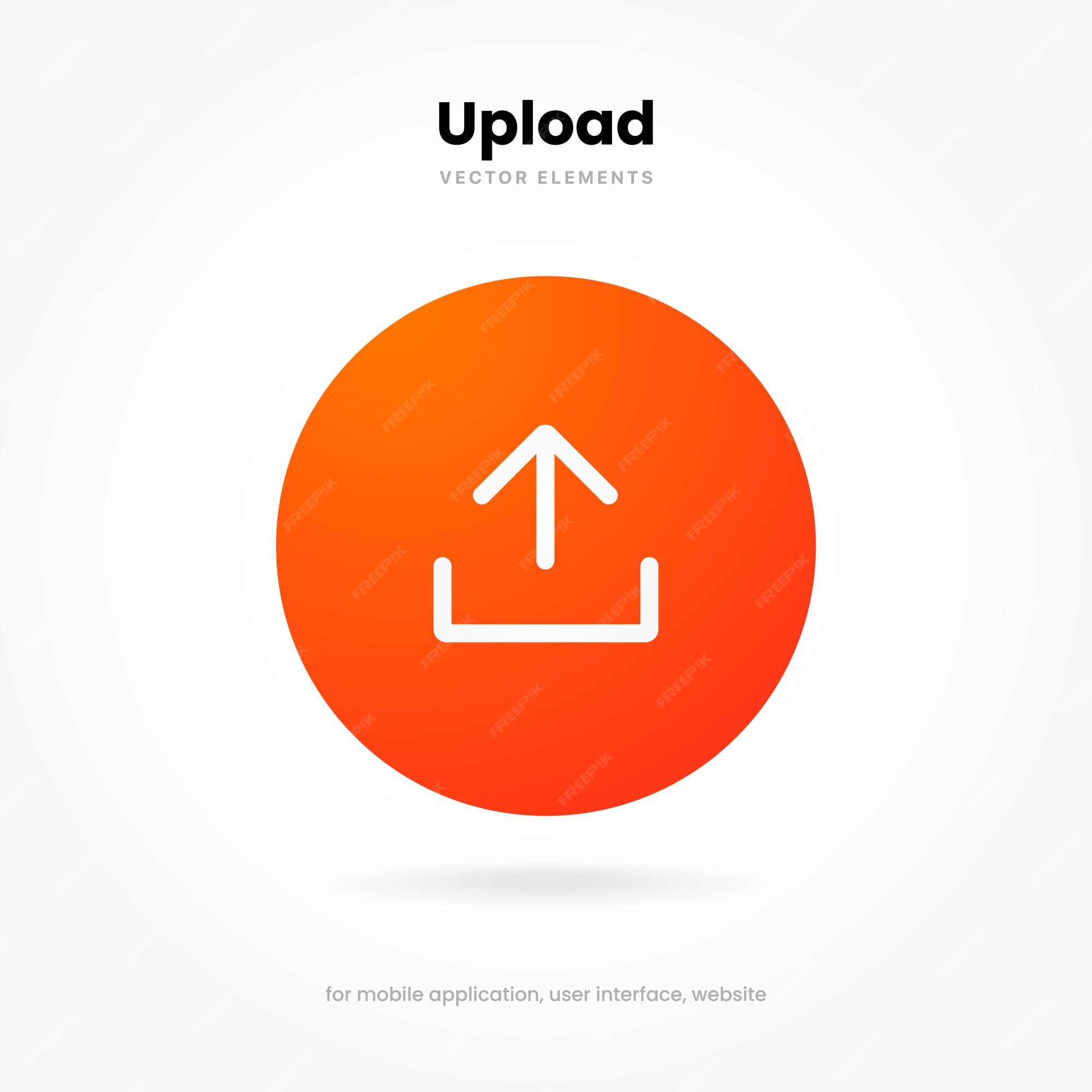 Upload Button Icon