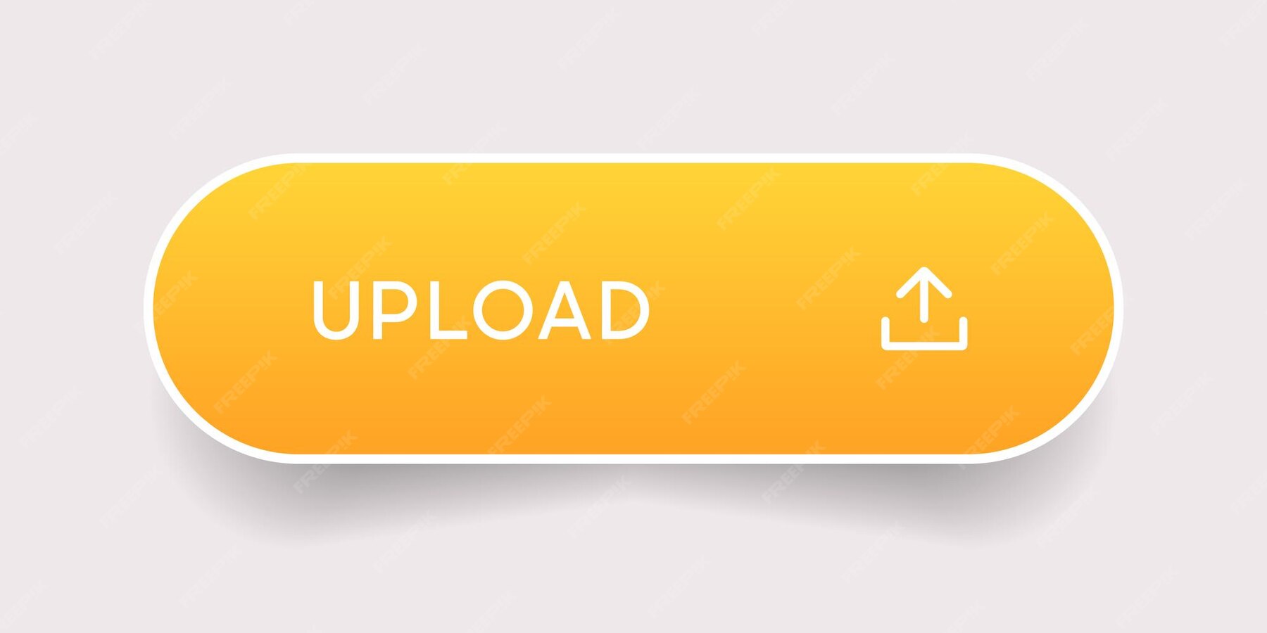 Premium Vector | 3d upload button icon. uploading icon. up arrow bottom side symbol. click here ...