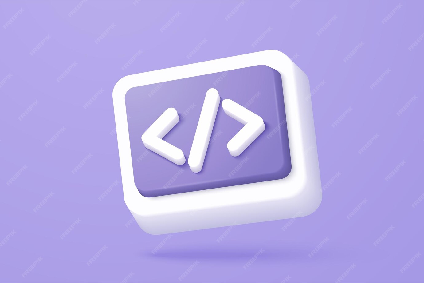 Premium Vector | 3d web development icon with bubble speech concept ...