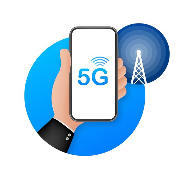 Premium Vector | 5G network wireless systems and internet Premium Vector | 5G network wireless systems and internet