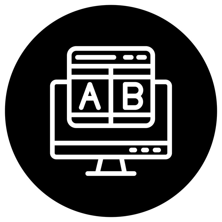 Premium Vector | Ab testing Vector Icon Design Illustration Premium Vector | Ab testing Vector Icon Design Illustration