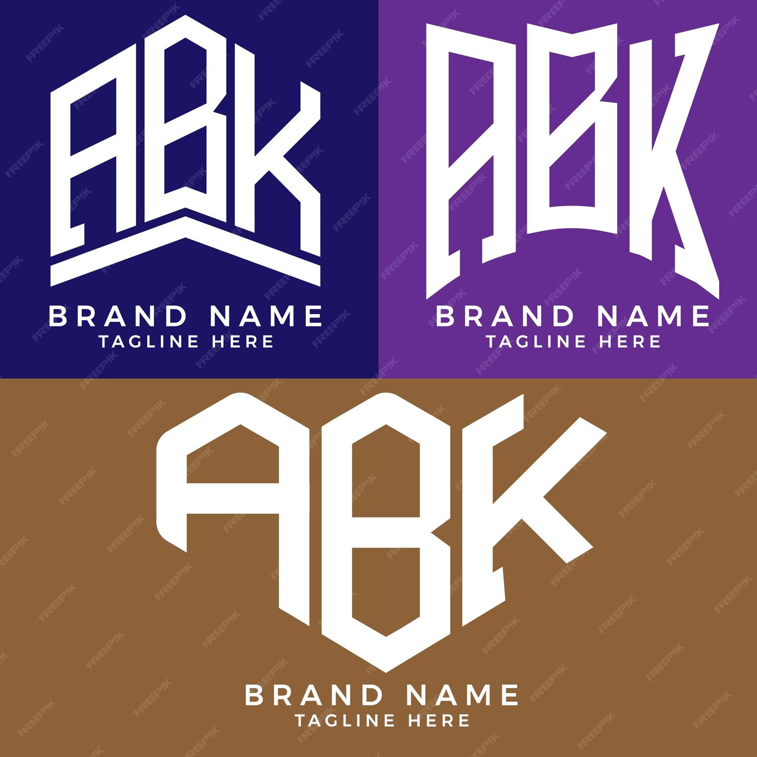 Premium Vector Abk Letter Logo Abk Best Vector Image Abk Monogram Logo Design For