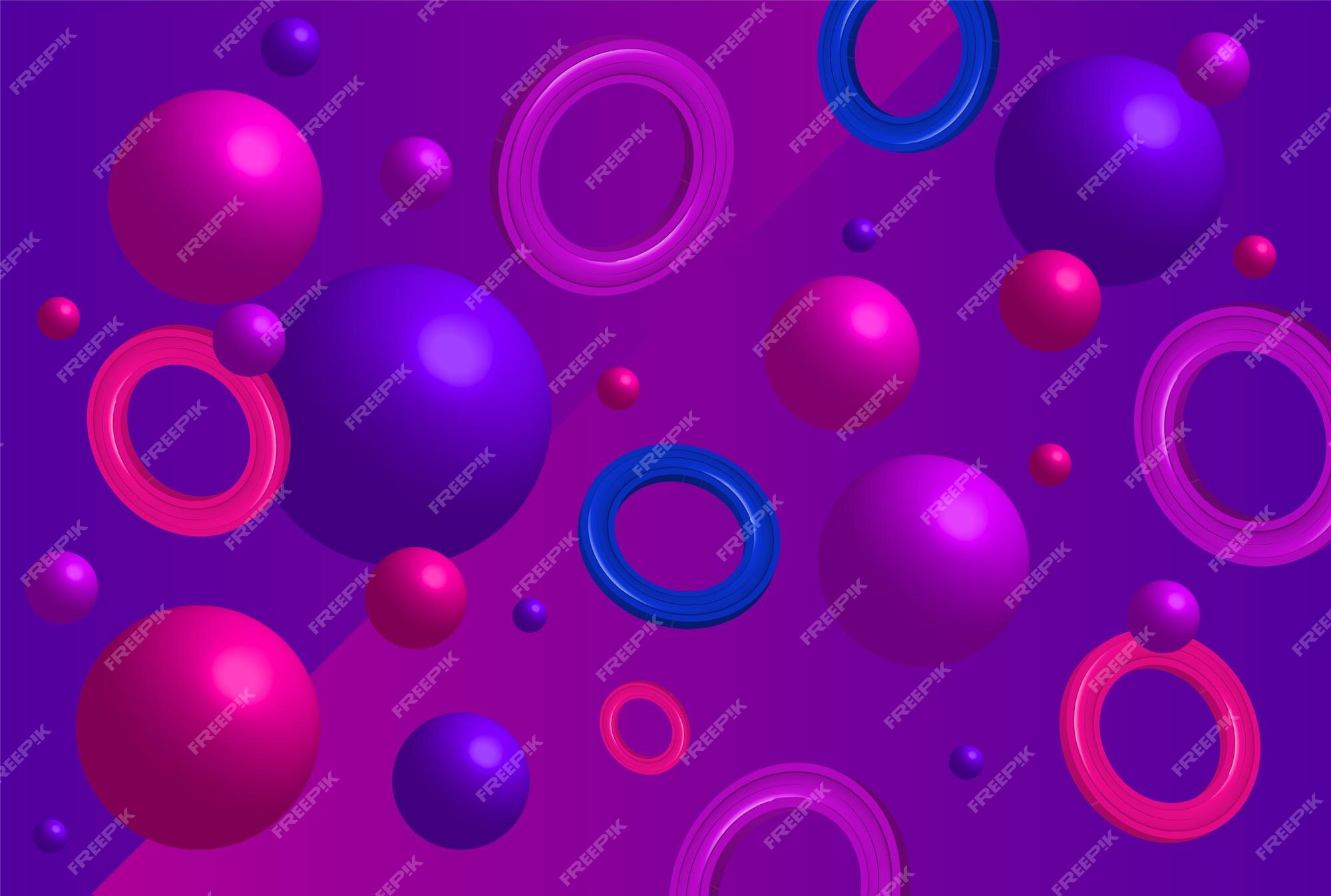 Premium Vector Abstract 3d Geometric Shapes Background Vector