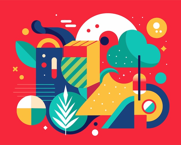 Abstract background vector illustration | Premium AI-generated vector Abstract background vector illustration | Premium AI-generated vector