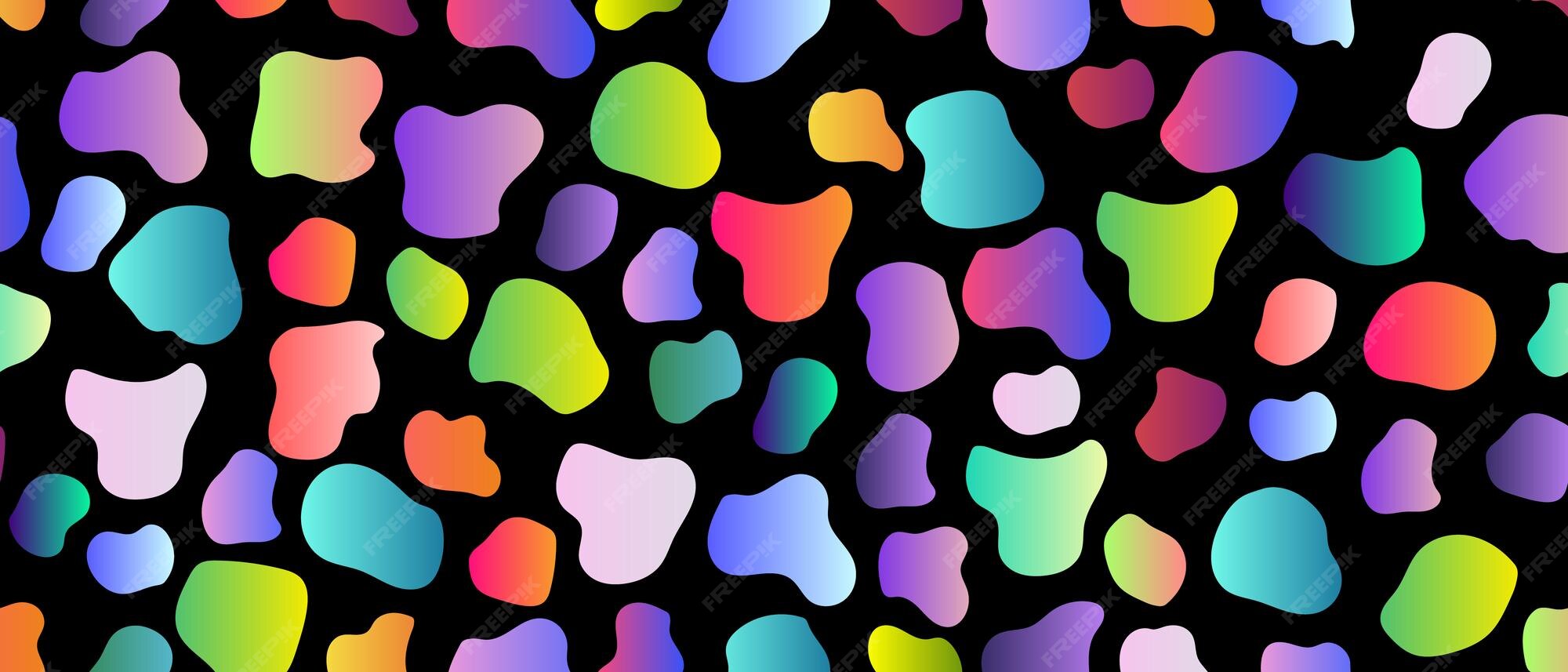 Premium Vector | Abstract blob vector repeat pattern design abstract ...