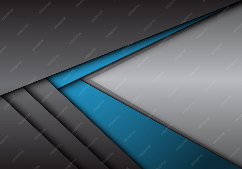 Premium Vector | Abstract blue grey metallic arrow direction with blank ... Premium Vector | Abstract blue grey metallic arrow direction with blank ...