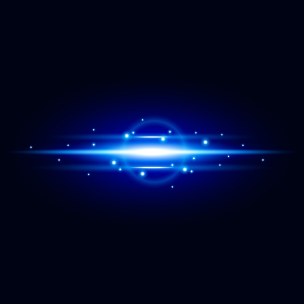 Premium Vector | Abstract Blue Light Effect vector background Premium Vector | Abstract Blue Light Effect vector background