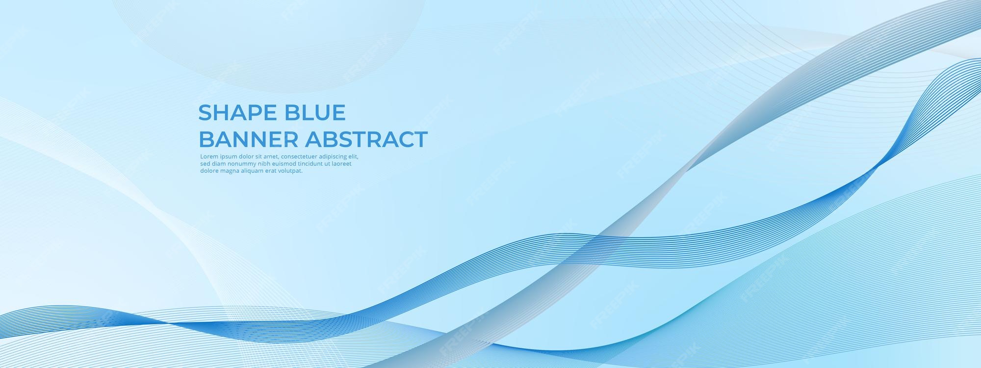 Premium Vector | Abstract blue smooth wave on white background dynamic ... Premium Vector | Abstract blue smooth wave on white background dynamic ...
