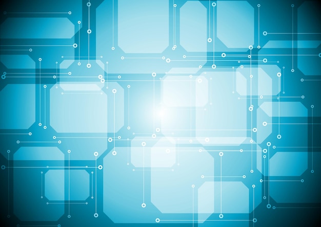 Premium Vector | Abstract blue tech background Premium Vector | Abstract blue tech background