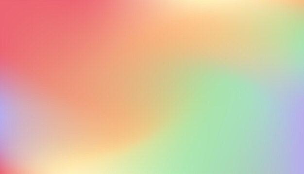Premium Vector Pastel Colorful Blurred Rainbow Abstract Background