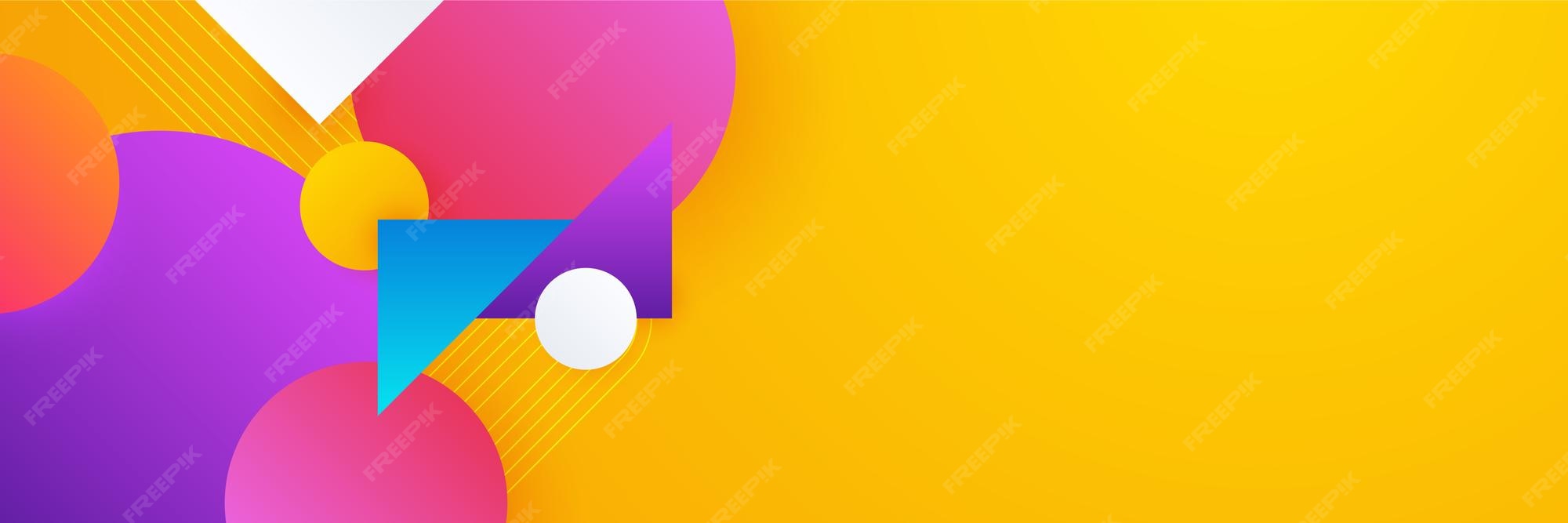 Premium Vector Abstract Colorful Banner Background Color Gradient Abstract Background With