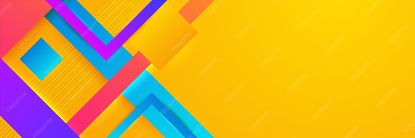 Premium Vector Abstract Colorful Banner Background Color Gradient Abstract Background With