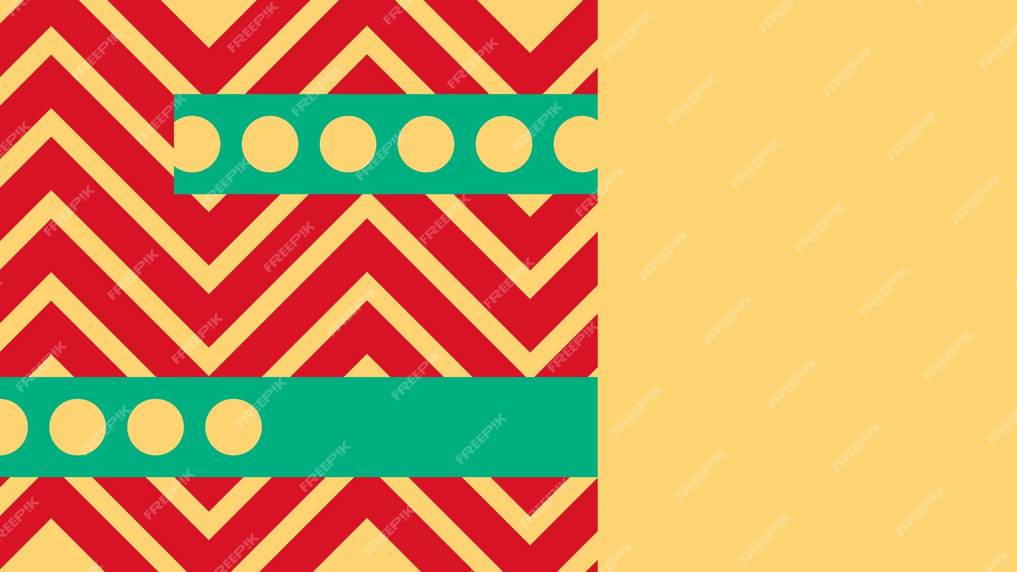 Premium Vector Abstract Colorful Geometric Pattern Background With