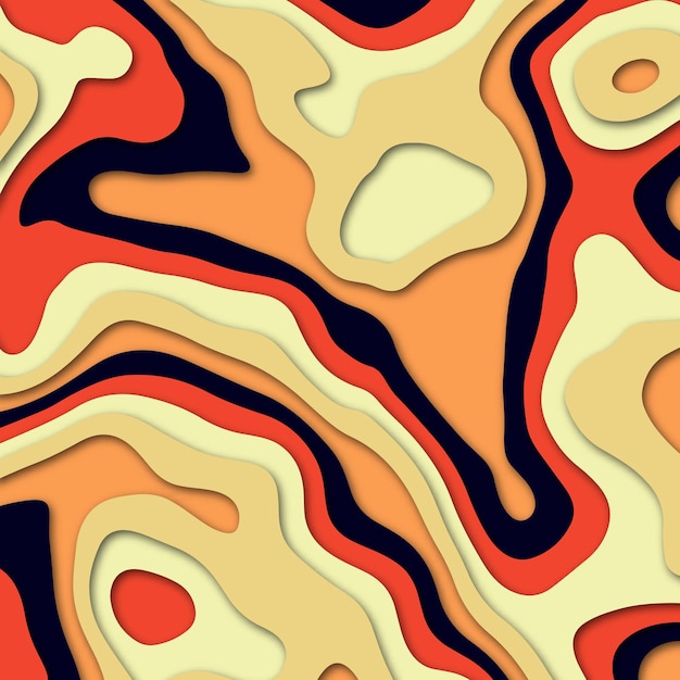Premium Vector | Abstract colorful papercut background design Premium Vector | Abstract colorful papercut background design