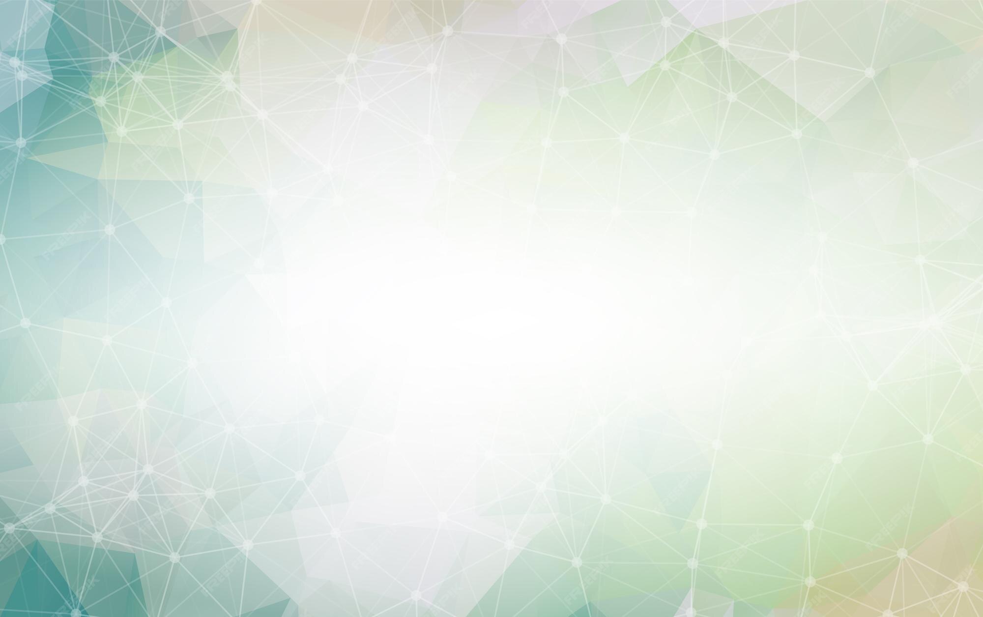 Premium Vector Abstract Colorful Polygonal Space Background With Connecting Dots And Lines