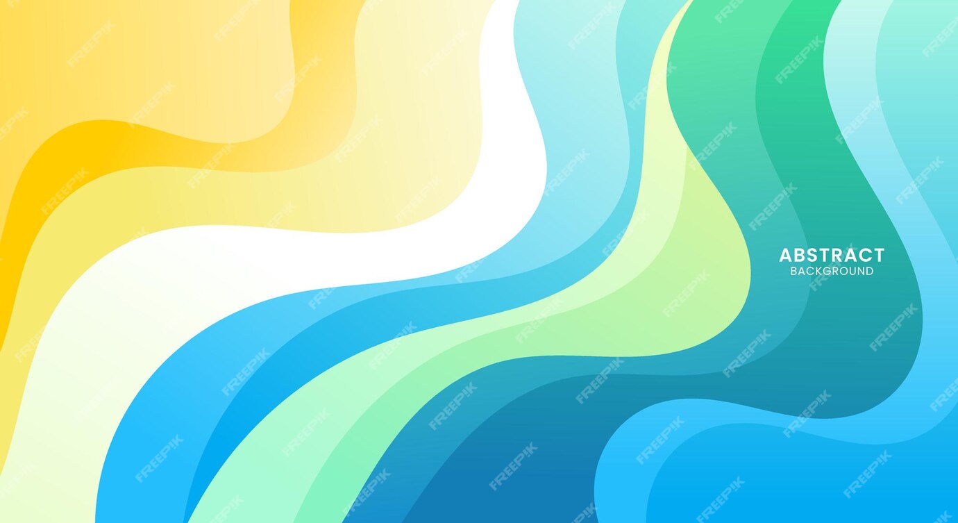 Premium Vector Abstract Colorful Wave Background