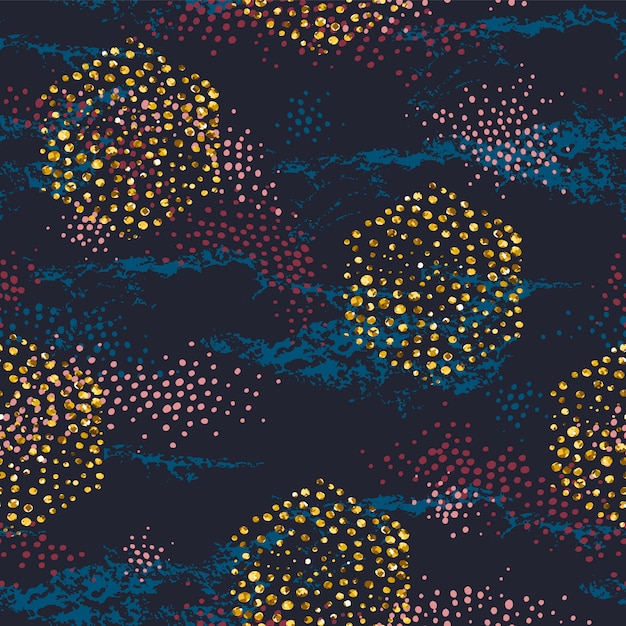 Premium Vector | Abstract cosmic seamless pattern. Premium Vector | Abstract cosmic seamless pattern.